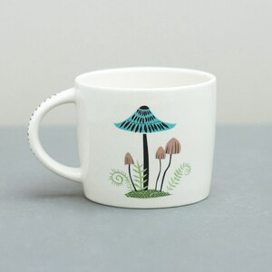 Handmade Ceramic Toadstool Mug, Designed in the UK by Hannah Turner ...