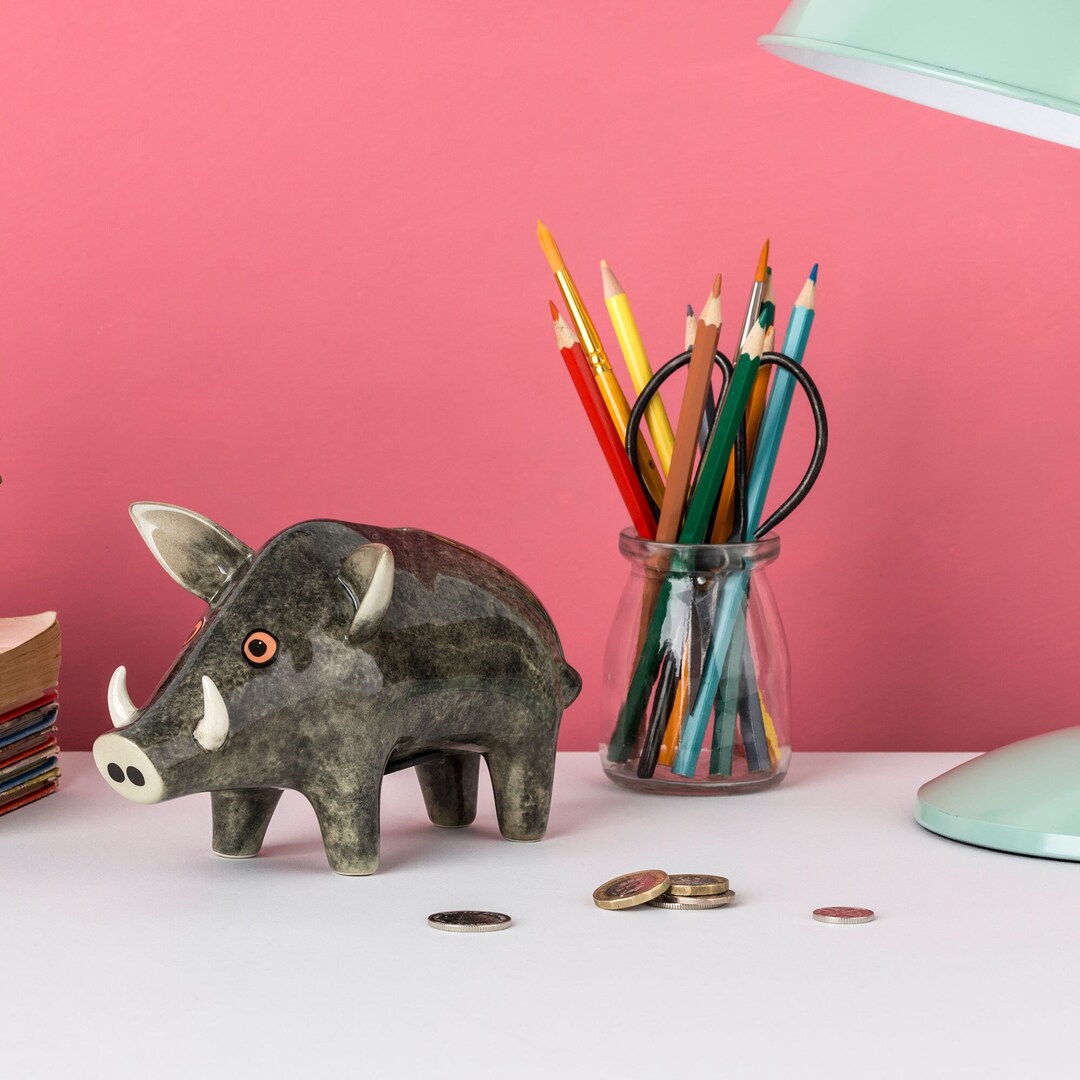 Wild Boar Money Box - Etsy