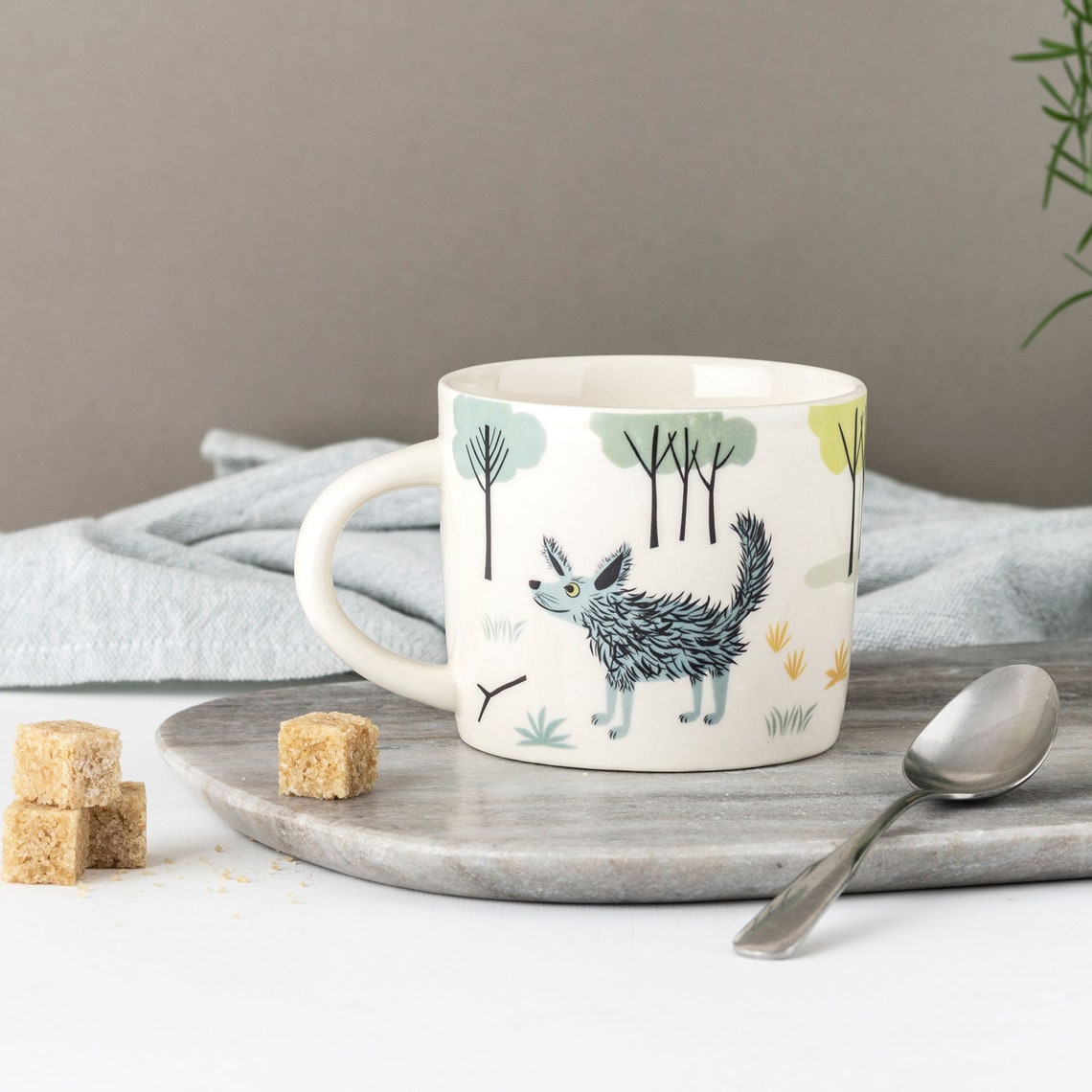 Handmade Ceramic Dog Mug 1 Designed in the UK by Hannah - Etsy