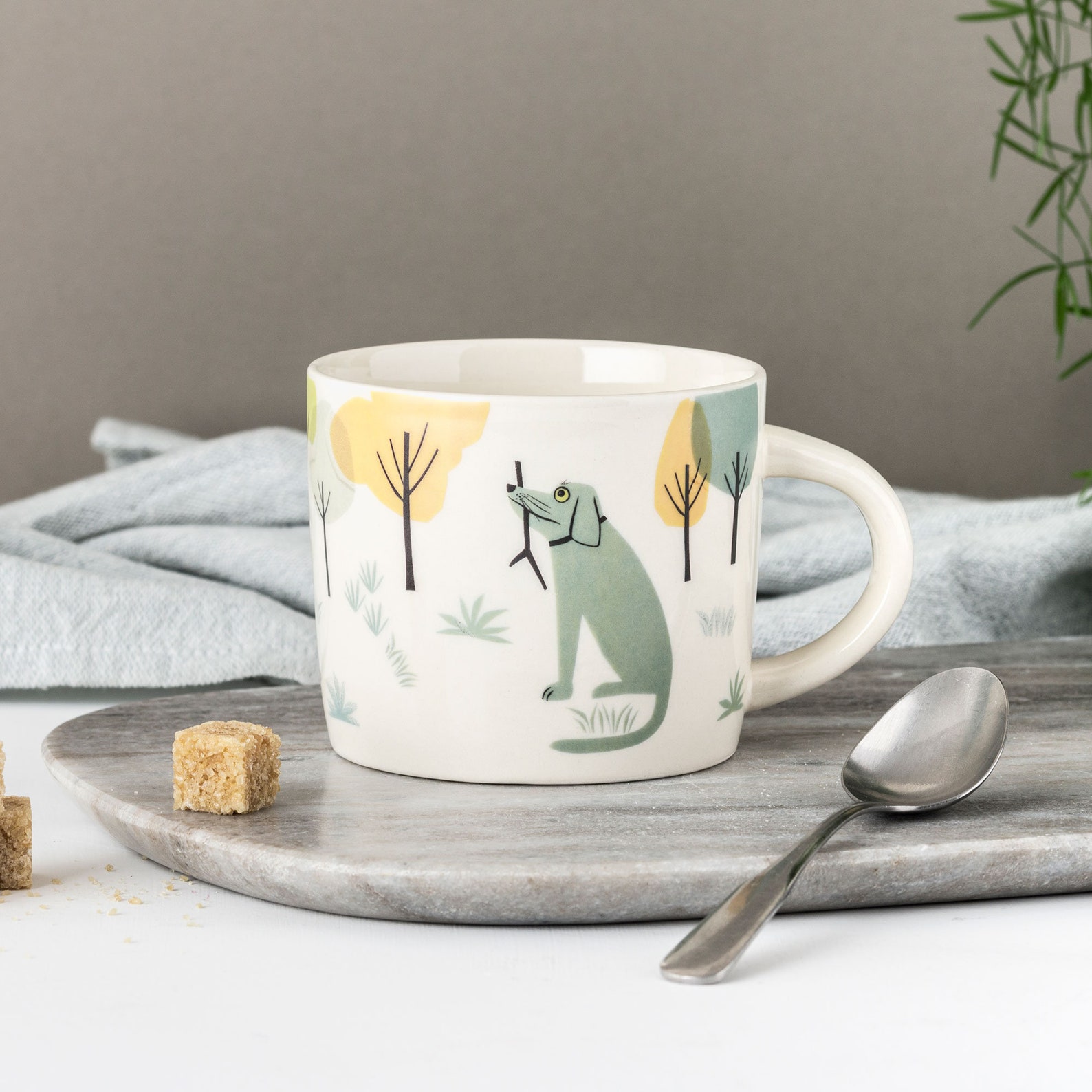 Handmade Ceramic Dog Mug 1 Designed in the UK by Hannah - Etsy