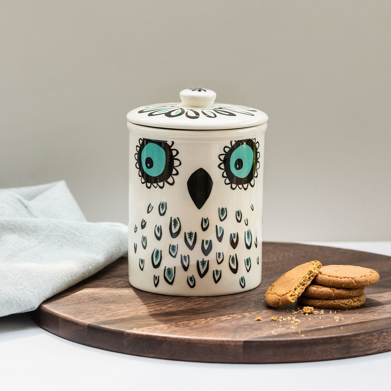 Handmade Ceramic Owl Storage Jar Designed in the UK by Hannah - Etsy UK