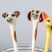 Handmade Ceramic Dog Spoons, Designed by Hannah Turner, Fun Pottery ...