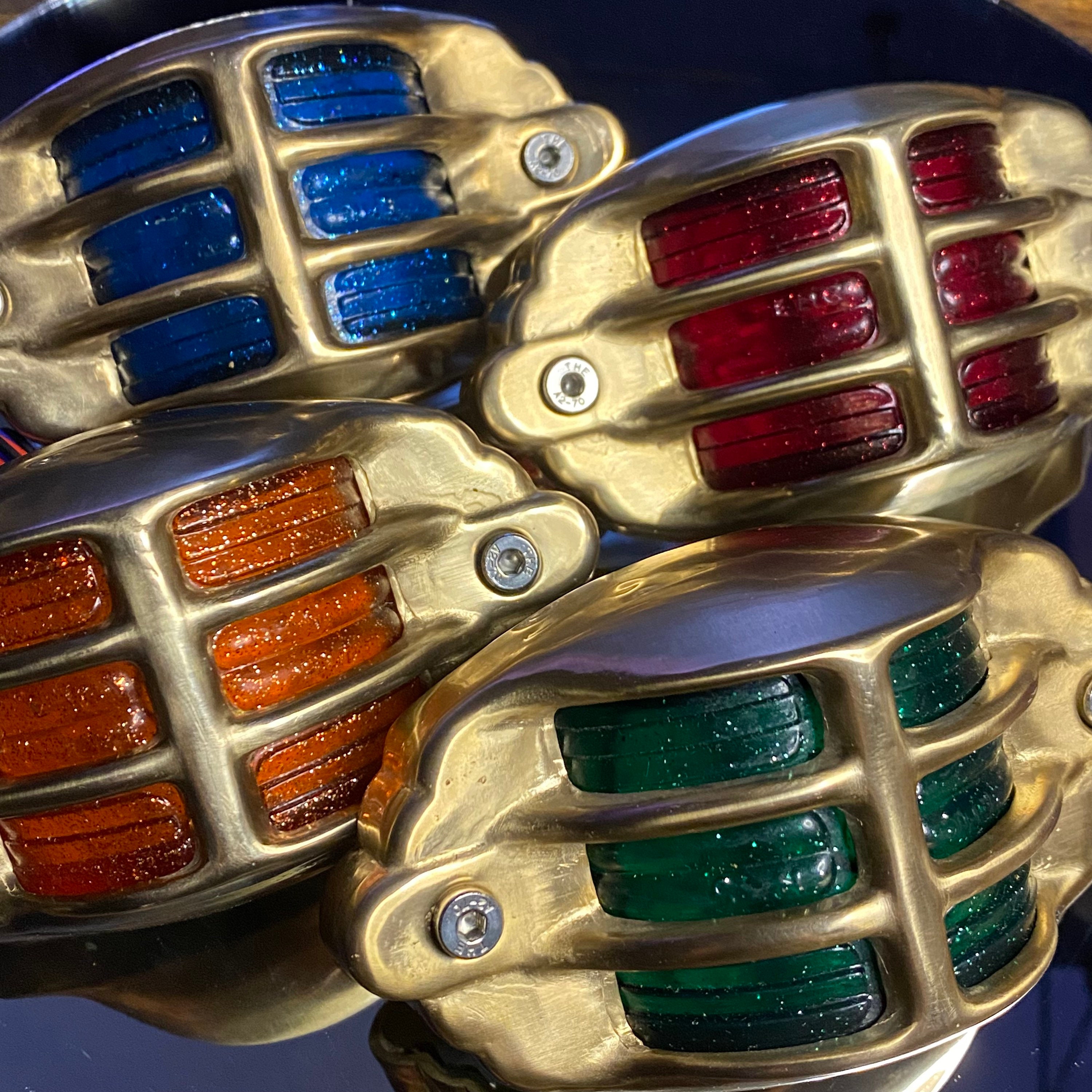 ELECTROLINE - NORJAY N5 (1940) Repro BRASS Intage Tail Light Custom ...