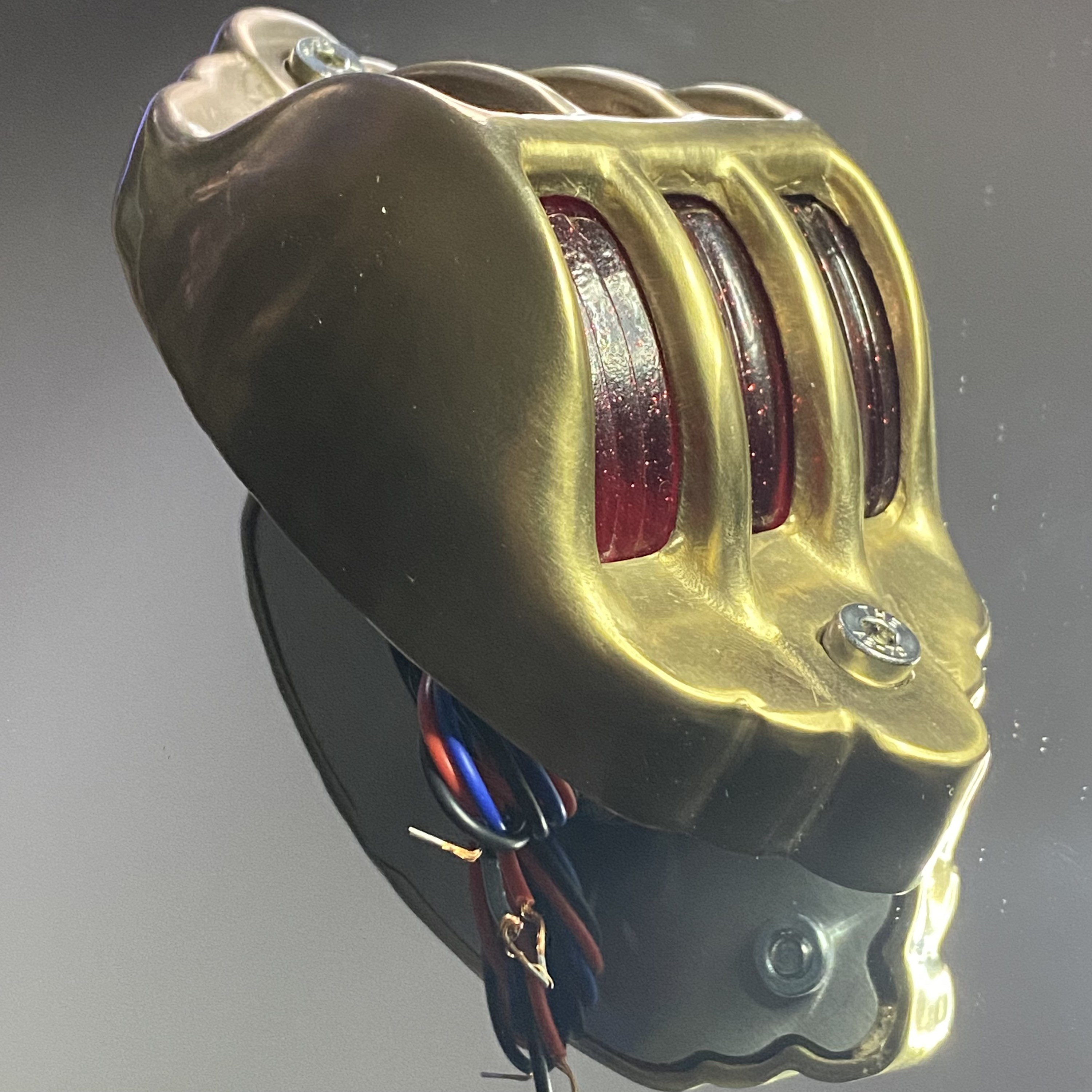 ELECTROLINE - NORJAY N5 (1940) Repro BRASS Intage Tail Light Custom ...