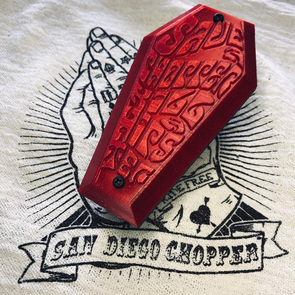 Coffin Tail Light /save a Chopper Kill a Hipster - Etsy