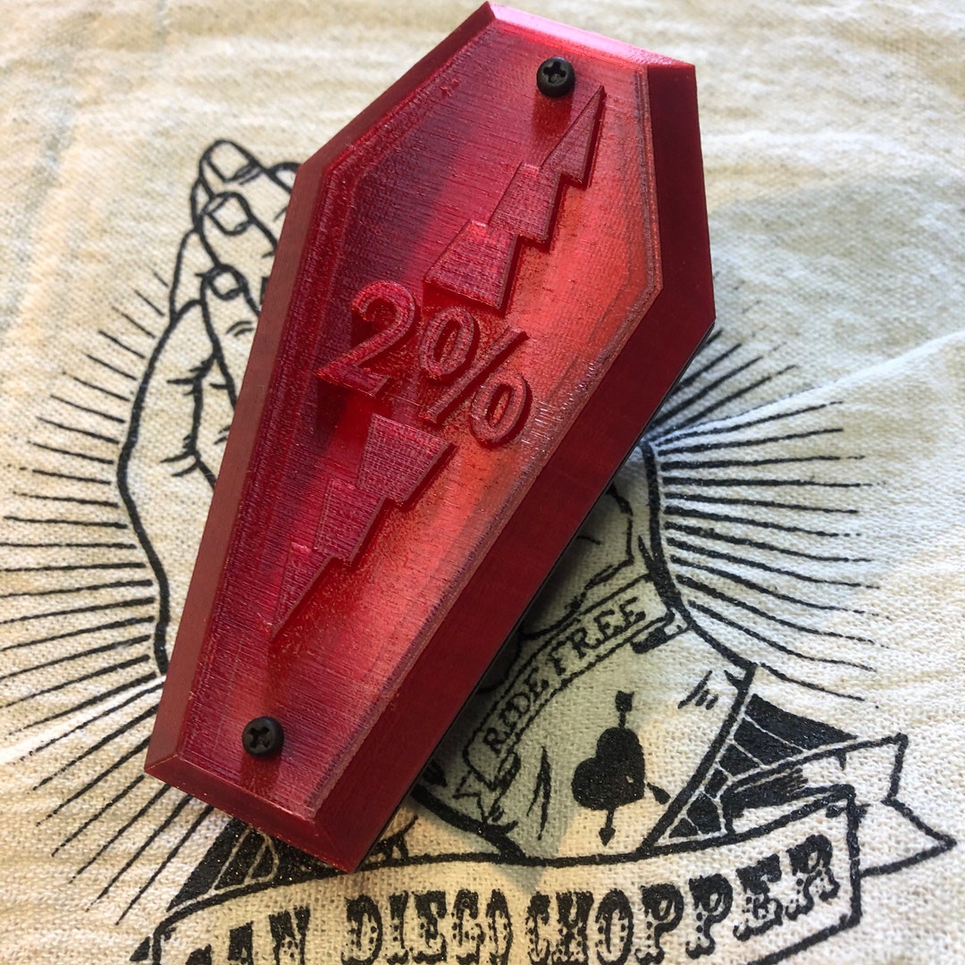 Coffin Tail Light /2% - Etsy