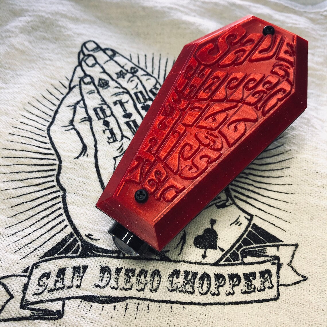 Coffin Tail Light /save a Chopper Kill a Hipster - Etsy