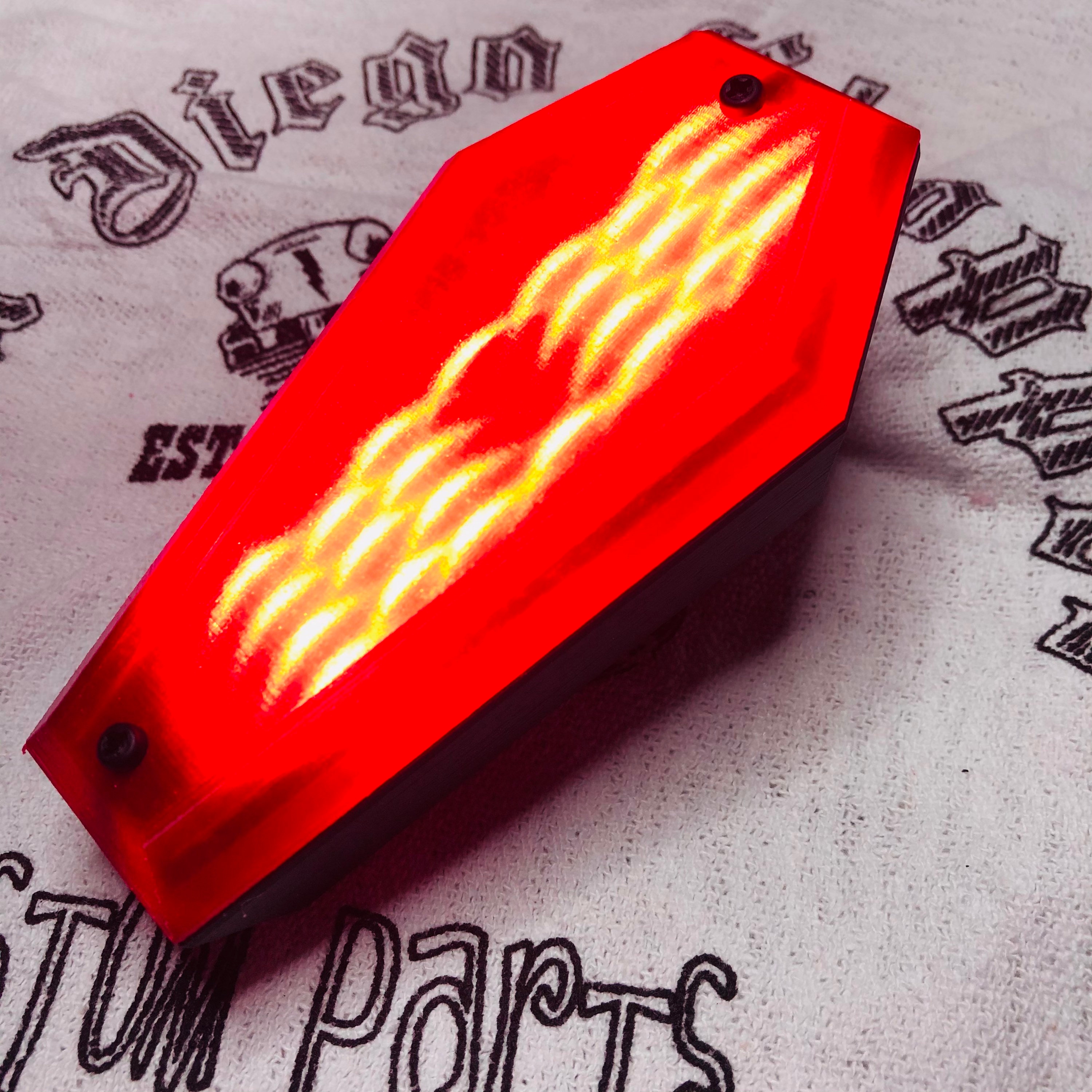 Coffin Tail Light / Virgin - Etsy