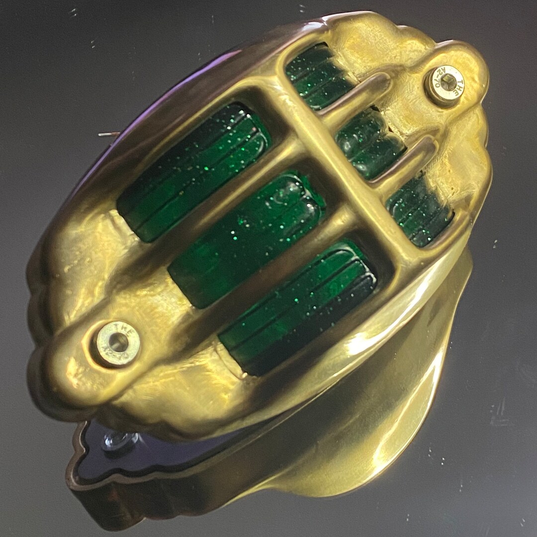 ELECTROLINE - NORJAY N5 (1940) Repro BRASS Intage Tail Light Custom ...