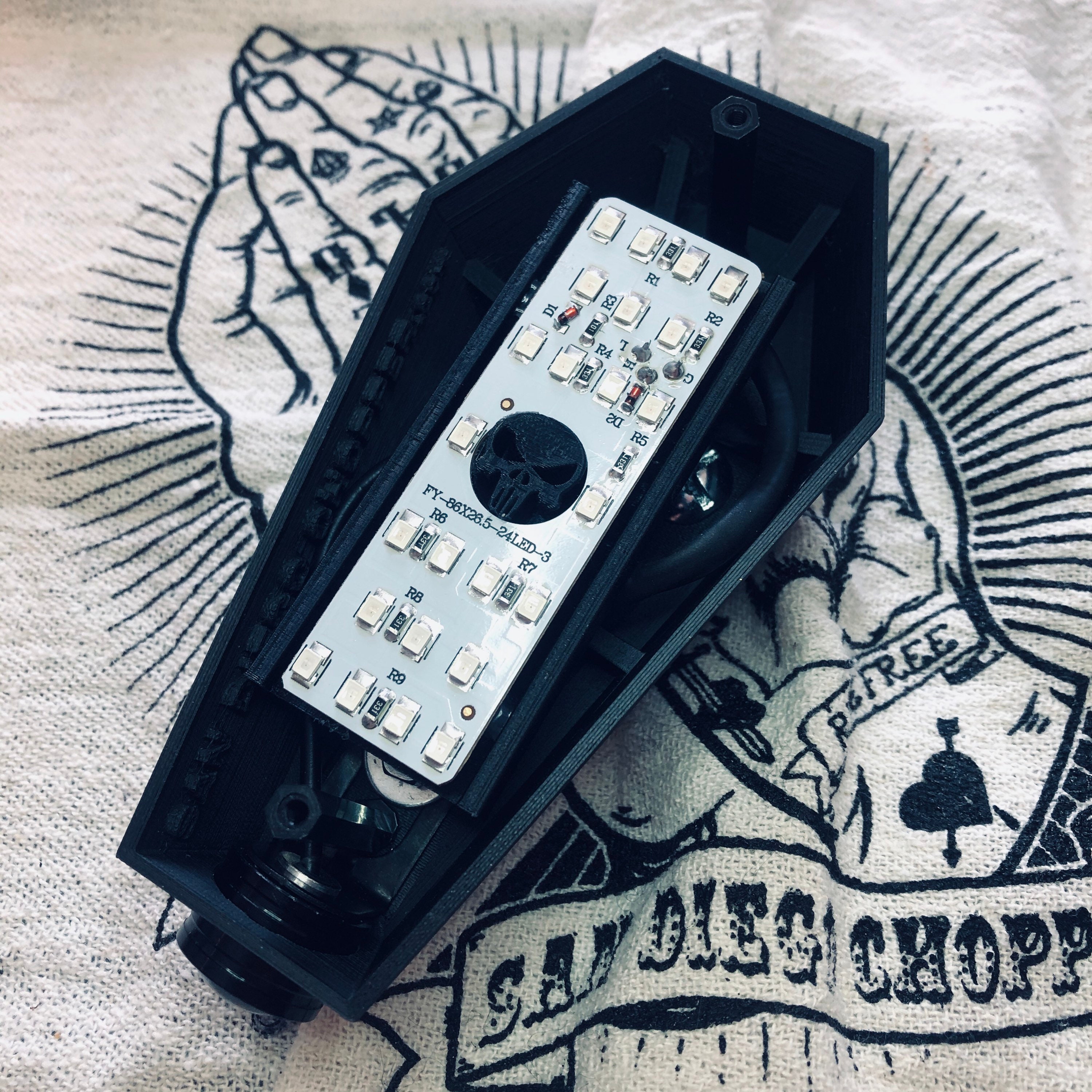 Coffin Tail Light / Virgin - Etsy