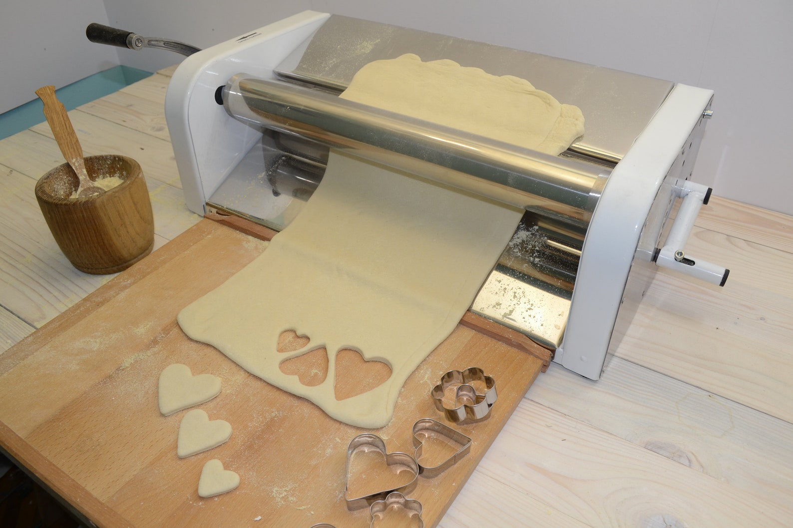 Manual Dough Sheeter 19.7 Inc.,dough Sheeter, Pastry Sheeter, Dough ...