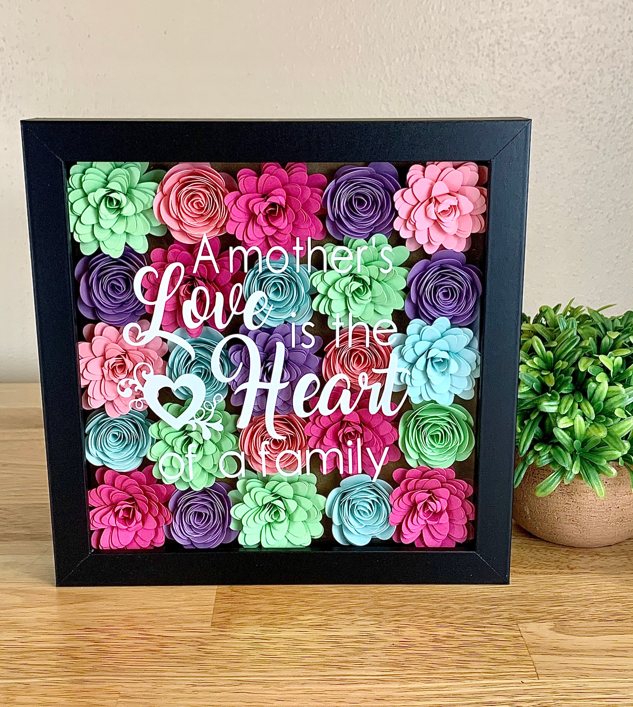 Mother's Day Gift, Mother's Day Shadow Box, Grandma Gift, Promoted to ...