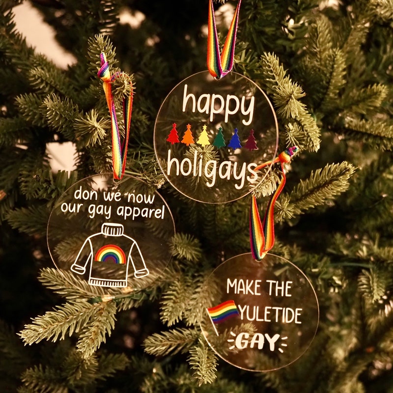 Gay Pride Ornament - Etsy