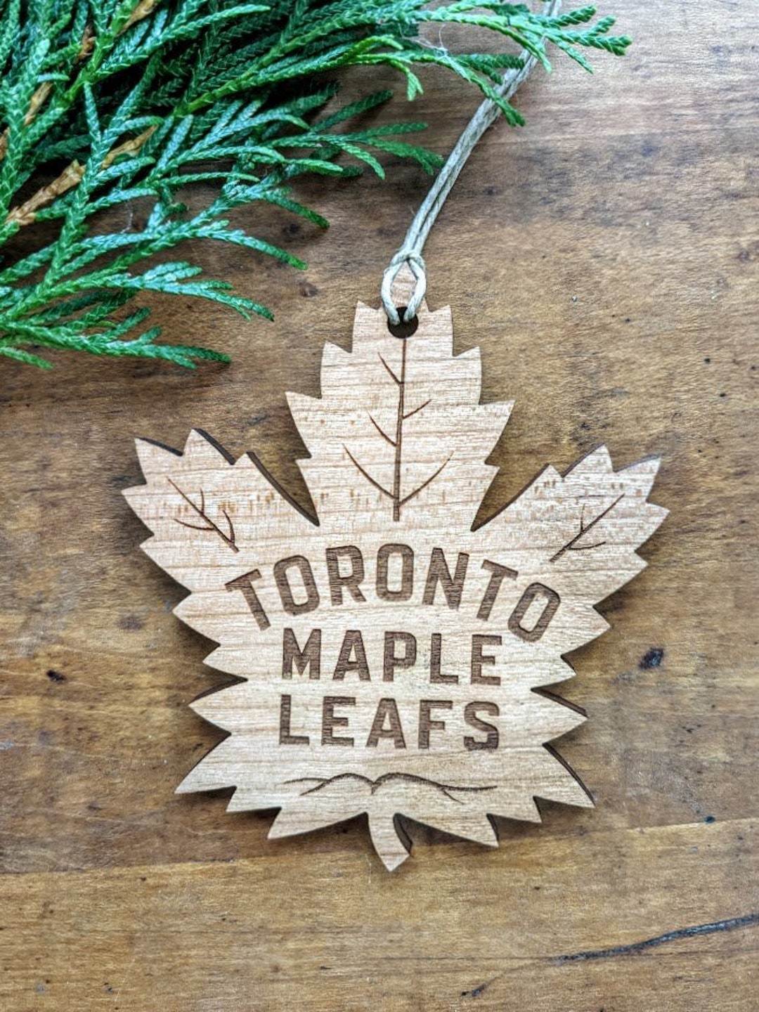 Handmade Toronto Maple Leafs Christmas Ornament personalization ...