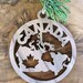 Canada Handmade Wood Ornament cherry or Walnut - Etsy