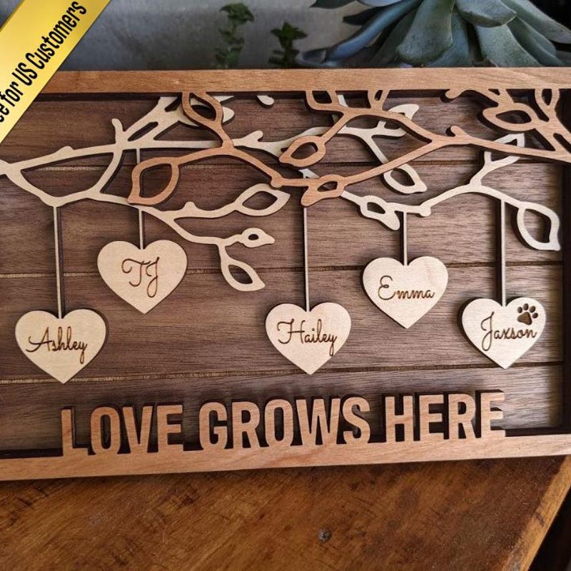 Wall Art Carvings Trees - Etsy