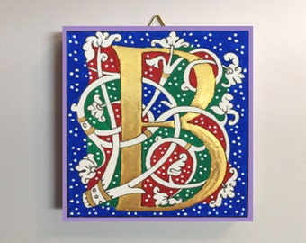 Ceramic Letter B | Etsy