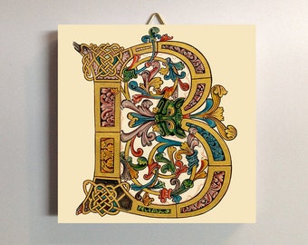 Ceramic Letter B | Etsy