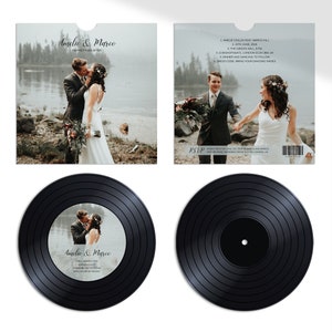 Custom Album Cover Digital Invitation, Music Vinyl Birthday & Wedding ...