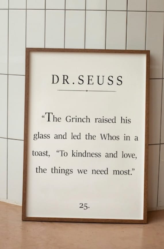 Citas Del Dr. Seuss Y El Grinch La Historia De “El Grinch”: El