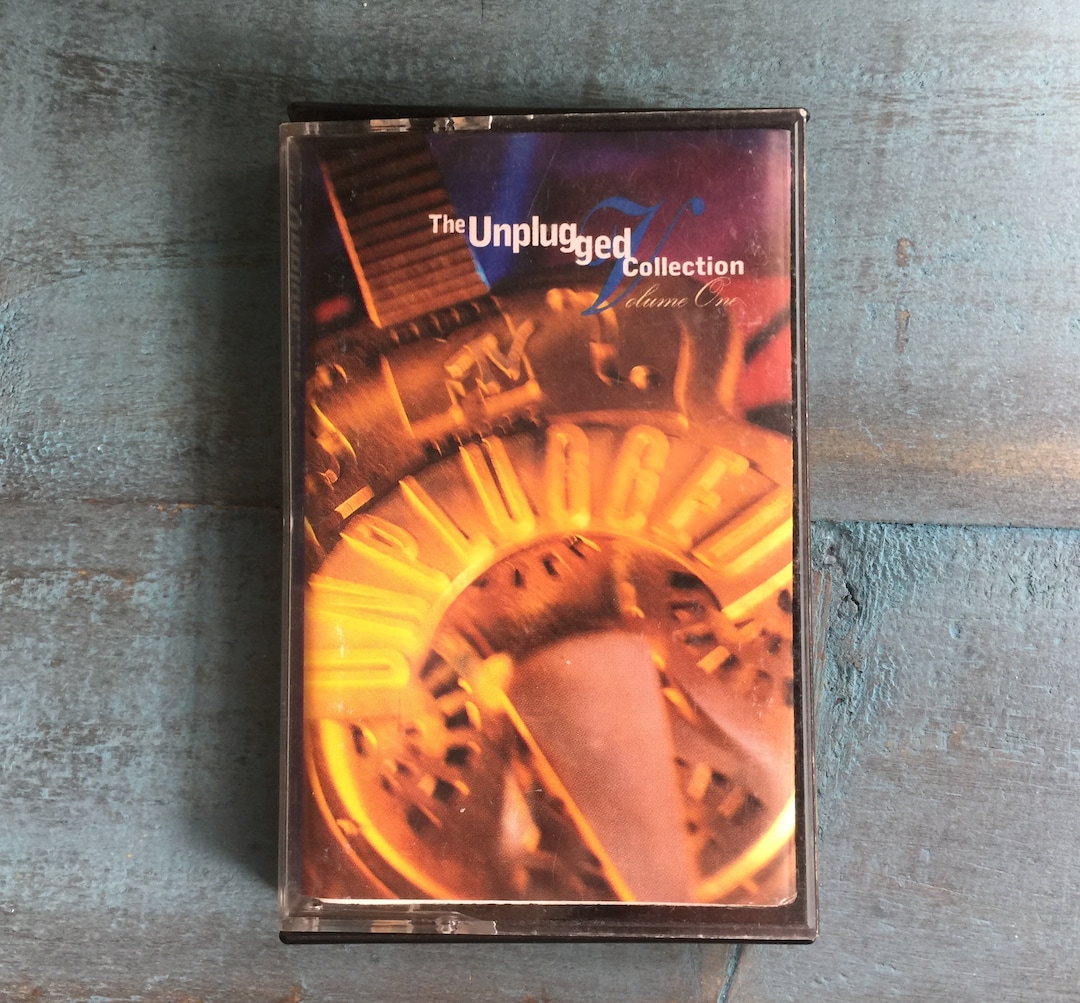 Vintage 1994 the Unplugged Collection: Volume One Cassette Tape - Etsy