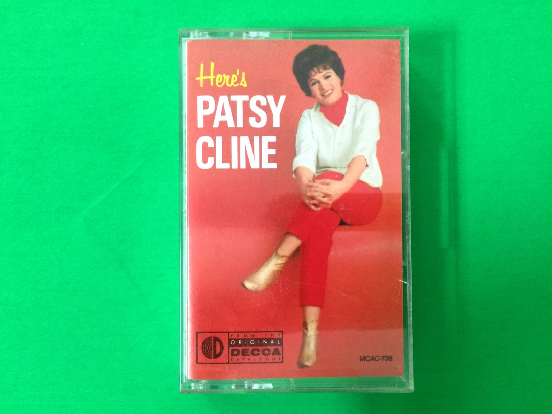 Vintage 1988 Patsy Cline Here's Patsy Cline Cassette Tape - Etsy