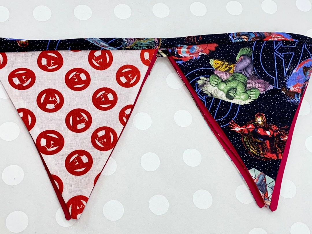 Flag Bunting Comic Book Print Banner - Etsy