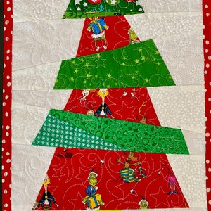 Christmas Grinch Crazy Tree Table Runner - Etsy