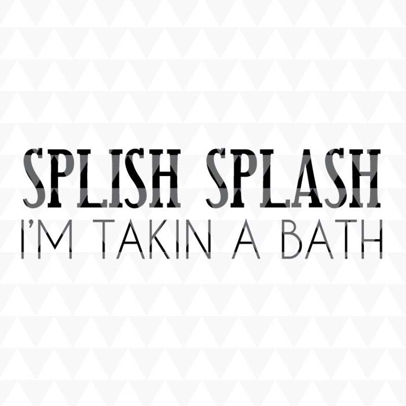Splish Splash I Was - Etsy