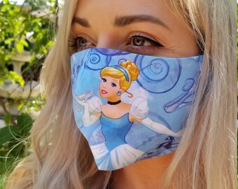 Cinderella Face Mask - Etsy
