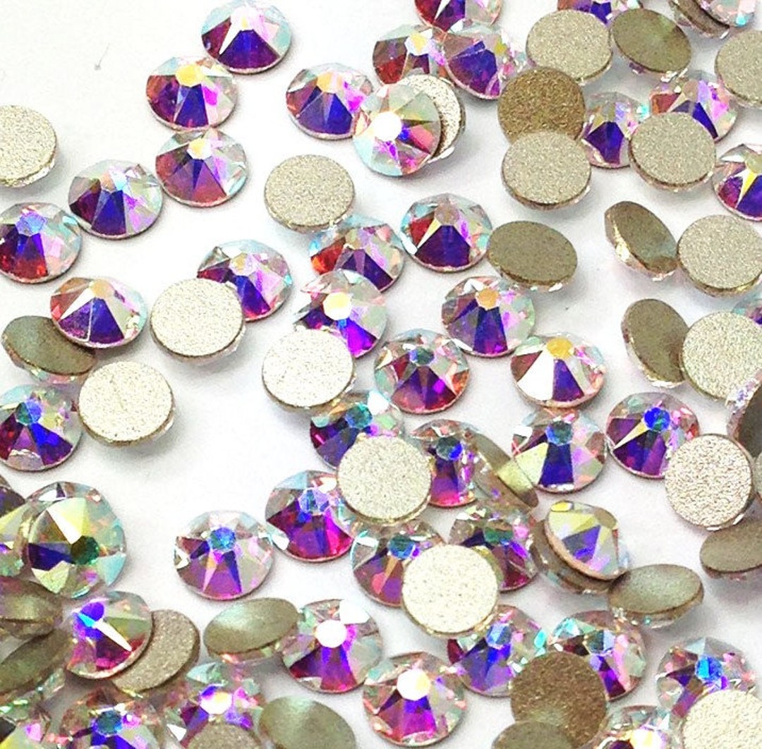 Crystal AB SS20 Flat Back Rhinestones. 1 Gross Package 144 - Etsy