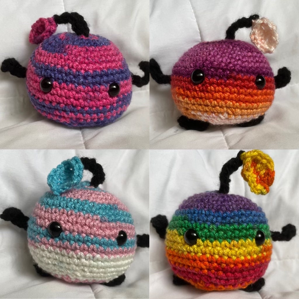 Pride Junimo Crochet Amigurumi Stardew Valley Inspired lesbian, Gay ...