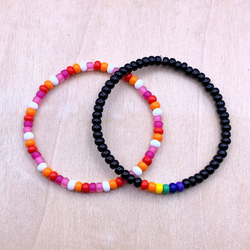 Subtle Lesbian Wristband - Etsy