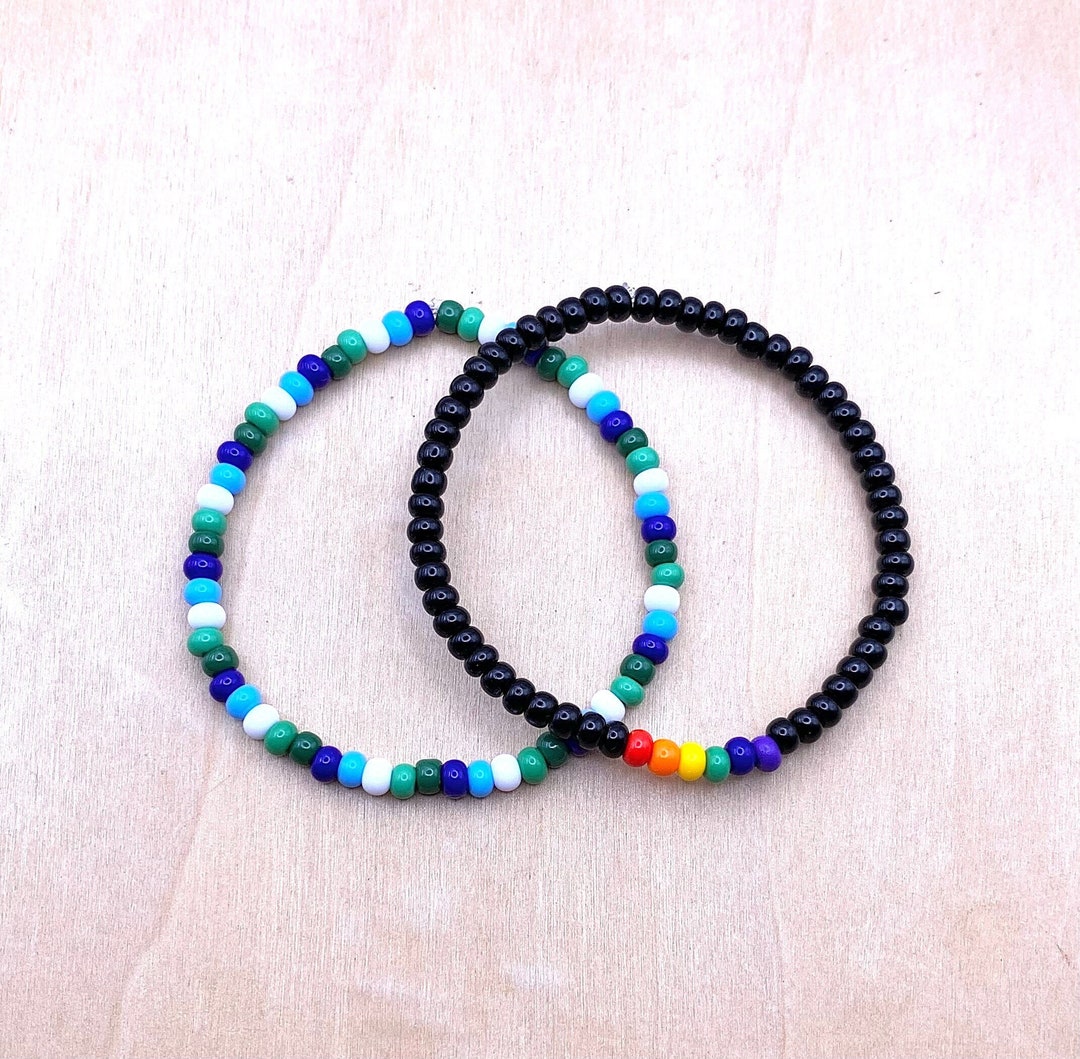 MLM Pride Flag Bracelet | Subtle MLM Bracelet | MLM Flag | Gay Mlm ...