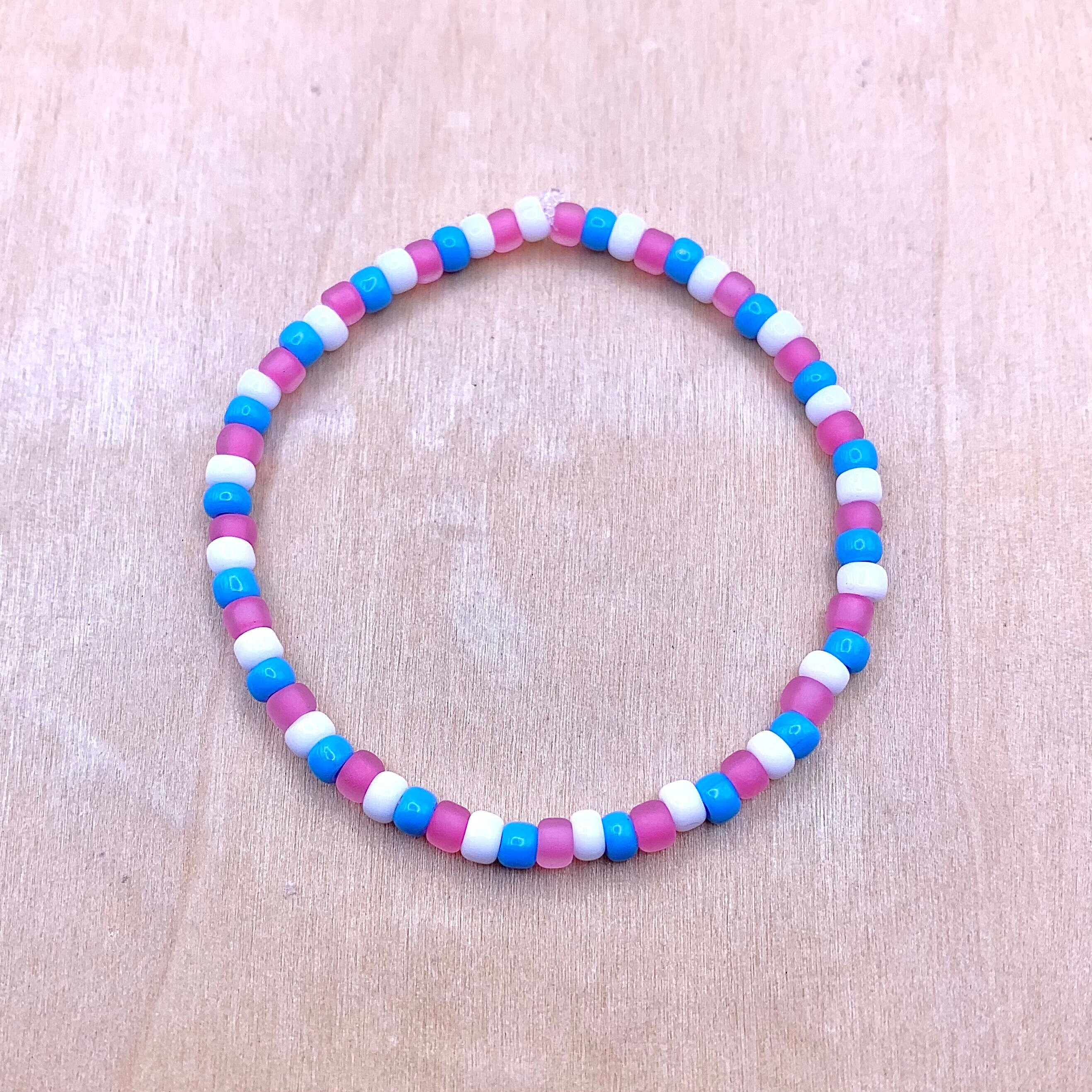 Transgender Bracelet | Transgender Pride Flag | Friendship Transgender Bracelet | Transgender Pride Flag | Friendship
