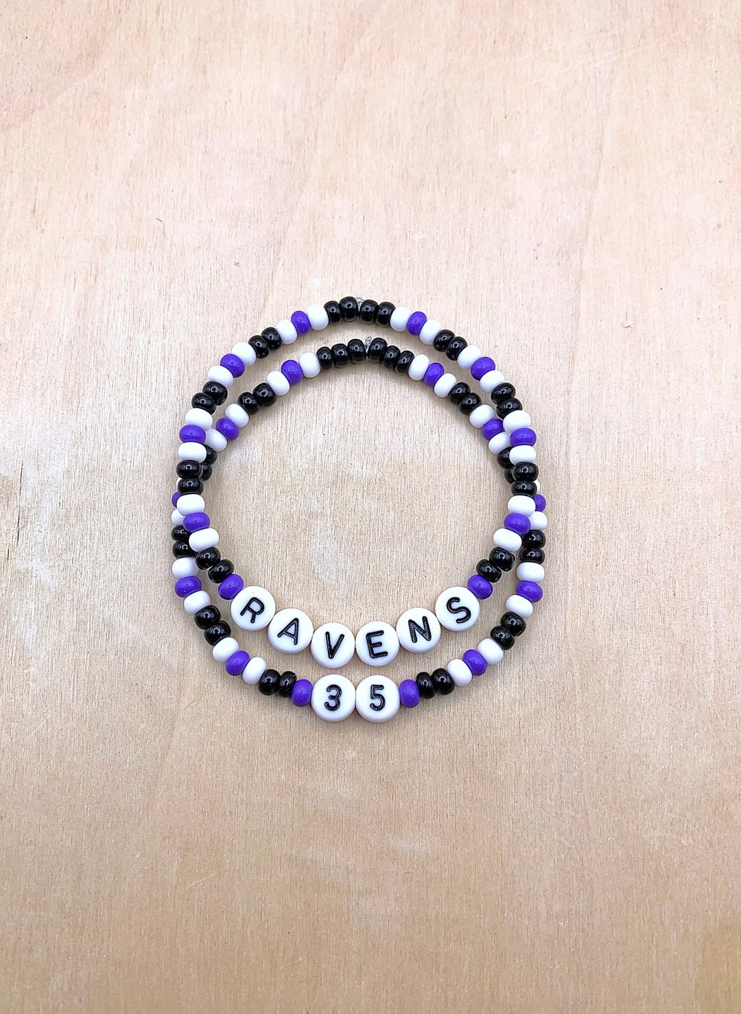 Baltimore Ravens Bracelet | Ravens Football Bracelet | Baltimore Ravens ...