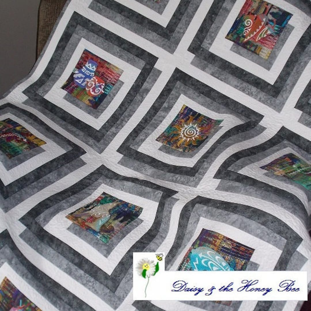 Quilt Pattern, Southwest Santa Fe Quilt Pattern PDF Daisy and the Honey ...