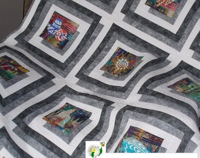 Quilt Pattern Southwest Santa Fe Quilt Pattern PDF Daisy and - Etsy