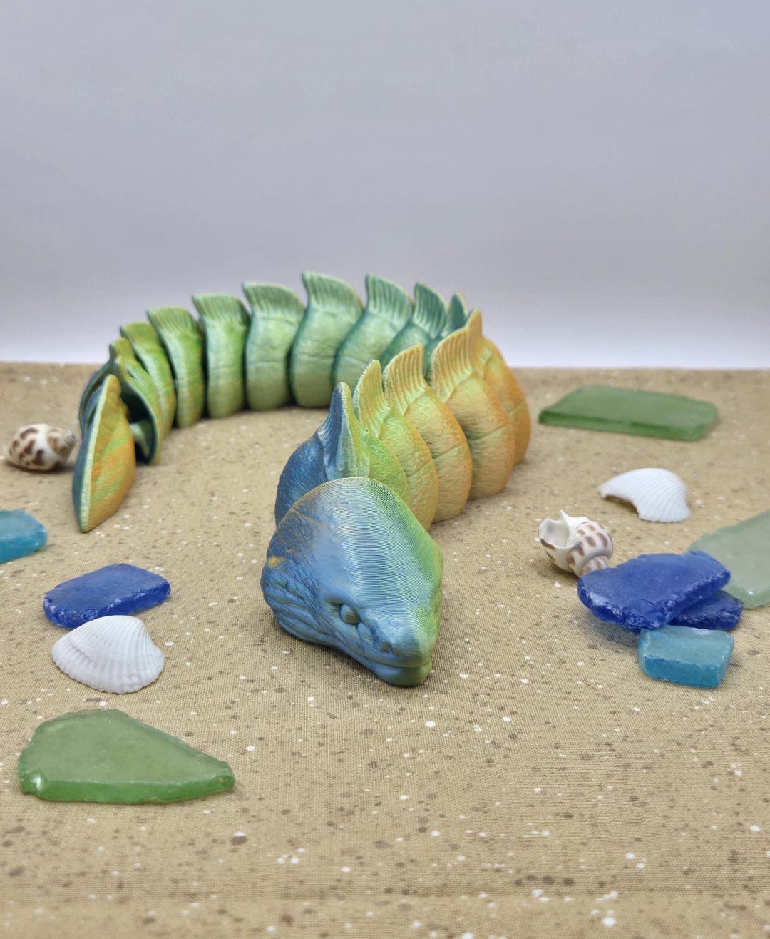 Articulated Moray Eel Flexi - 3D Printed - Etsy