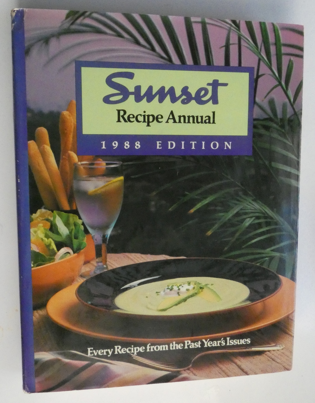 Cookbook-sunset Recipe Annual-1988-351 Pages-teen Gift-college Grad ...