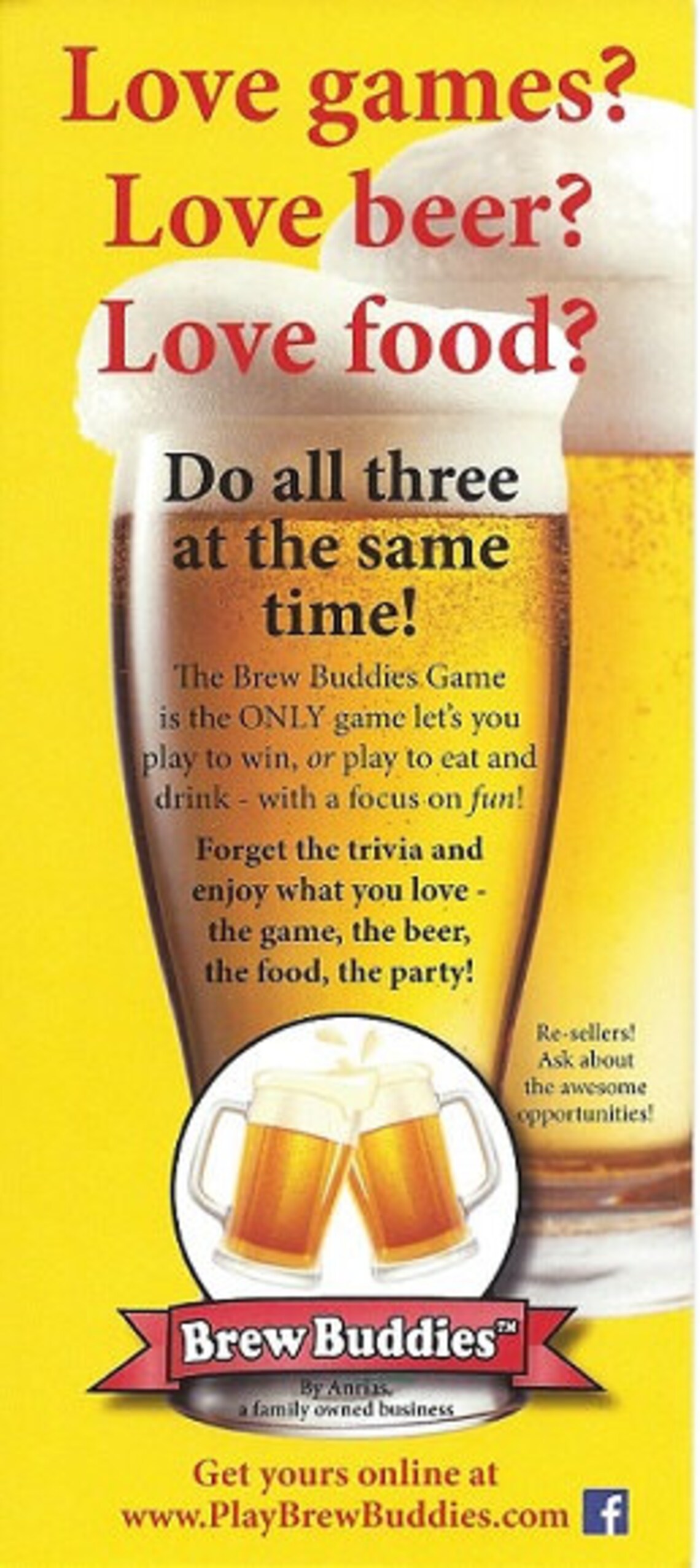 Board Game-beer Brew Buddies-board Game eat and Drink to | Etsy