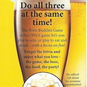 Board Game-beer- Brew Buddies-board Game -5 Tokens in a Row to Win-mom Dad Grad Gifts - Etsy