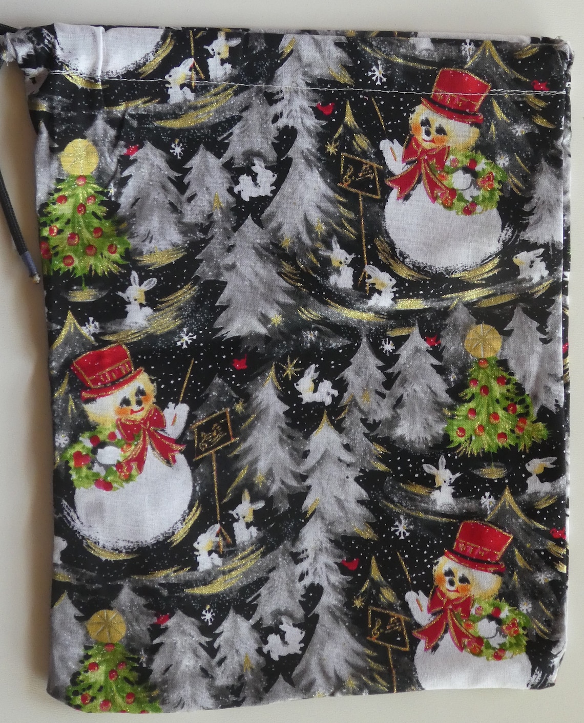 Snowman Bag gift Wrapping-christmas - Etsy