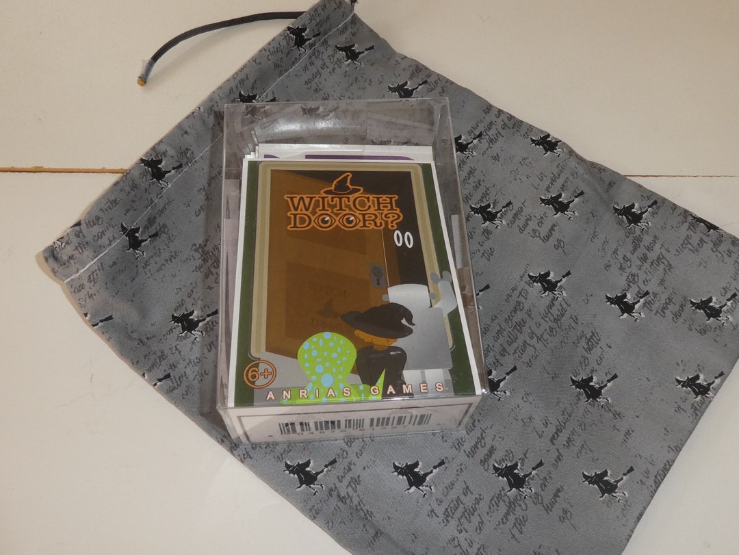 Halloween Card Game: Witch Door, Candy Tokens, Ages 6+ - Etsy