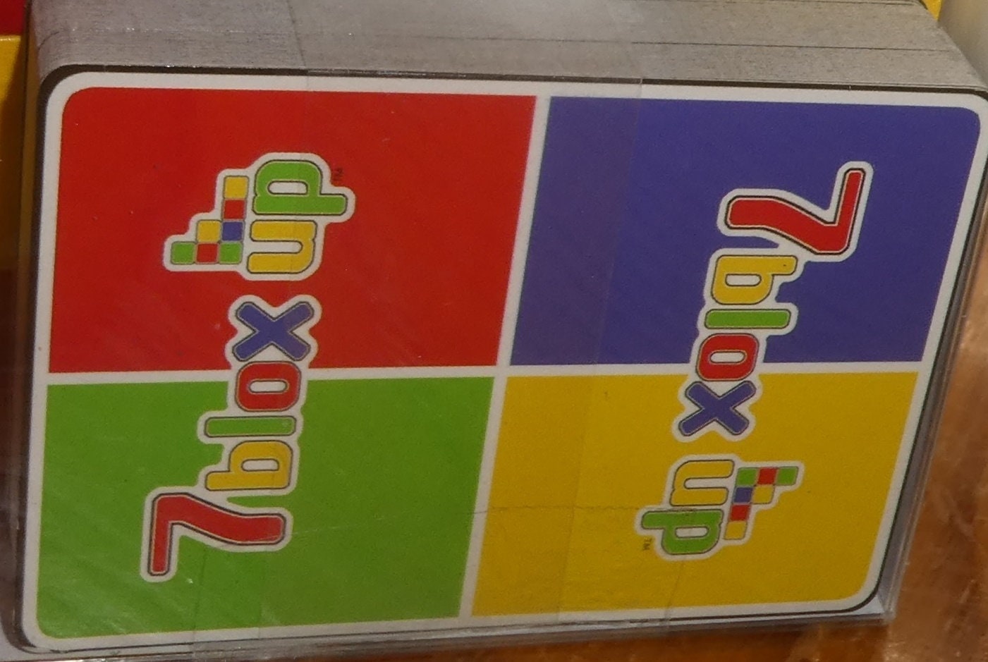 Card Game With Blocks-7bloxup-spanish English-ages 4 and Up-juego De ...