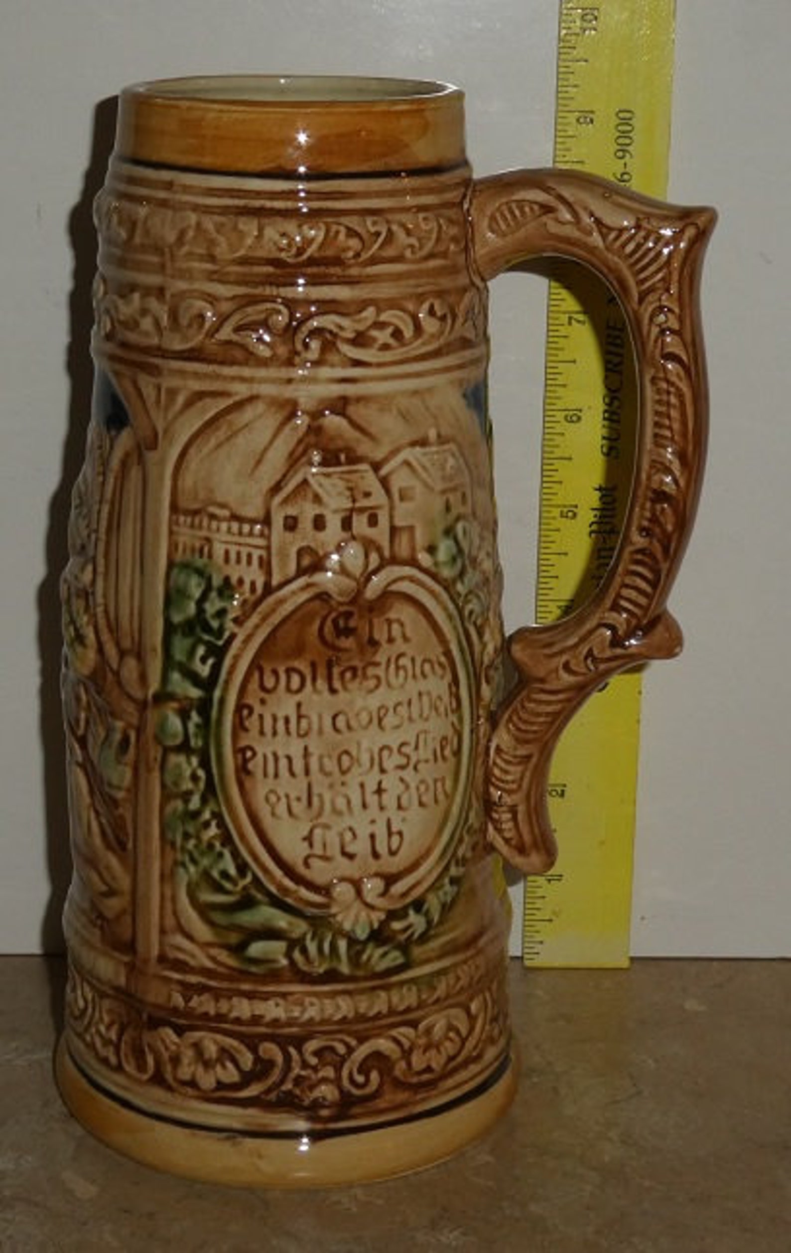 Beer Mug-50 Oz.-bar Decor-vintage-made in Japan-for Him - Etsy