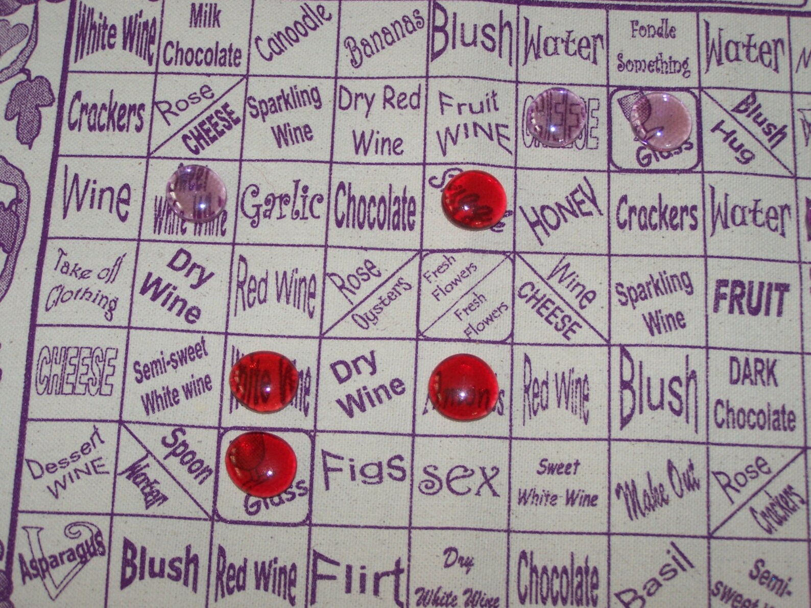 Board Game- Row Game-wyne Tasting Game-romance- 21+ Game-bridal Shower ...