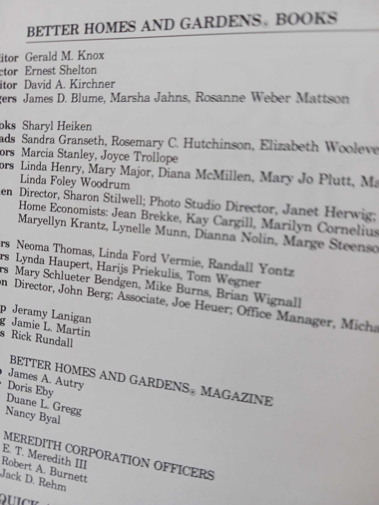 Cook Book-quick & Easy Diet Recipes-better Homes and Gardens-hard Cover ...