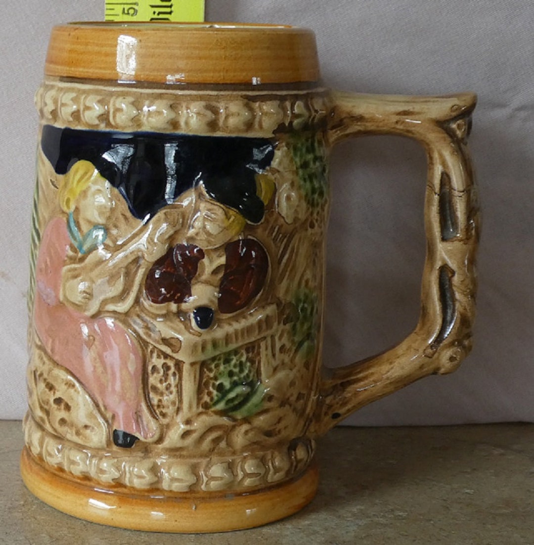 Beer Mug-vintage- Japan-gift for Dad-beer Lover Gift - Etsy