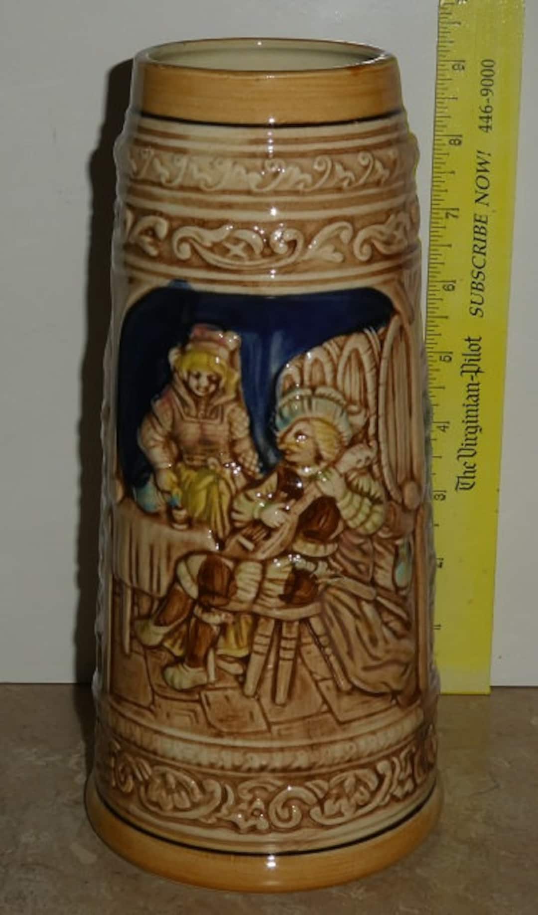Beer Mug-50 Oz.-bar Decor-vintage-made in Japan-for Him - Etsy